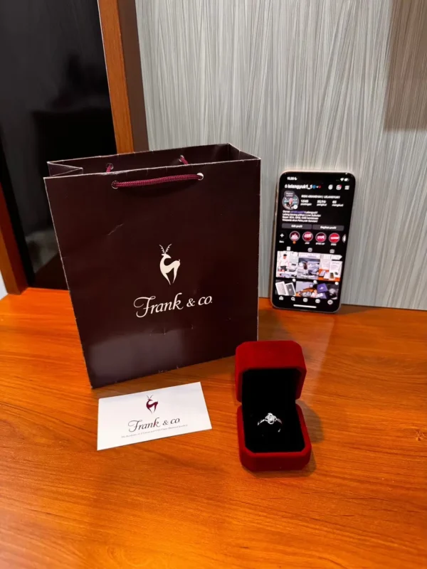 FRANK & CO DIAMOND RING – Lelangyuk1