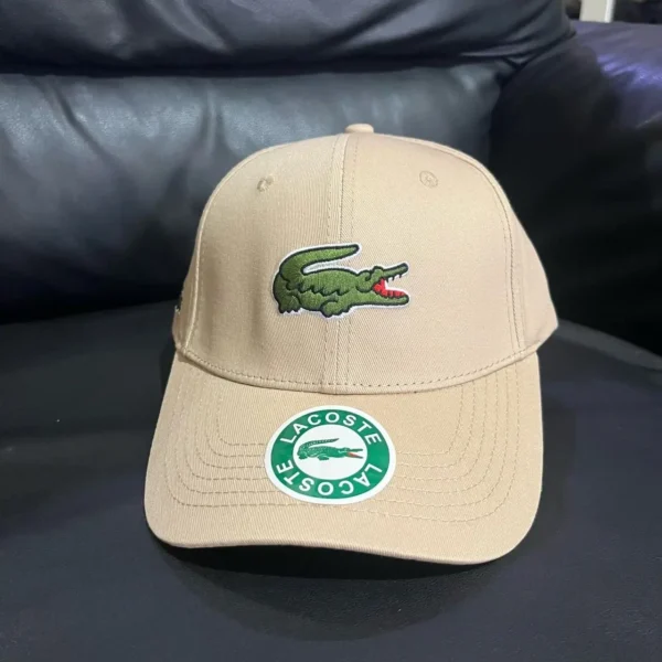 LACOSTE CAP BEIGE – Lelangyuk1