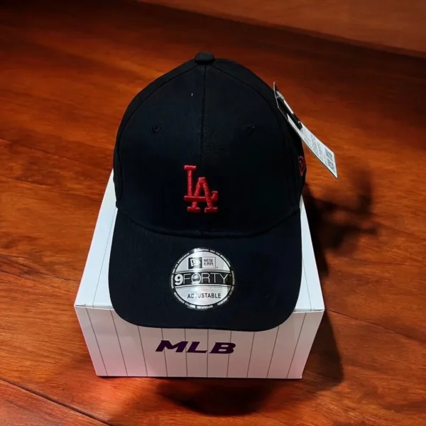 MLB new era LA cap black – Lelangyuk1