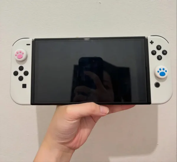 Nitendo Switch V2 Oled 512GB CFW White Edition. – Lelangyuk1